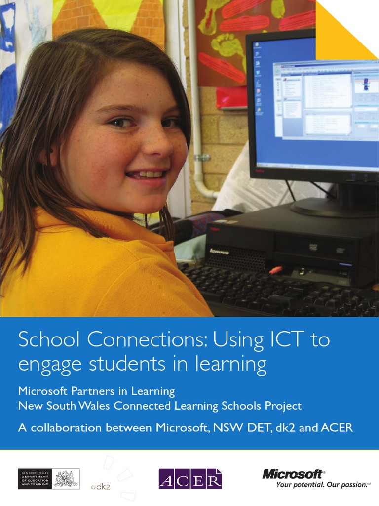 School Connections ACER PiL Report | PDF | Educational Technology ...