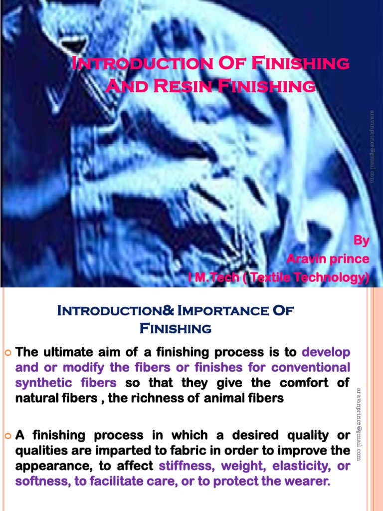 Resin Finishing | PDF | Textiles | Chemistry