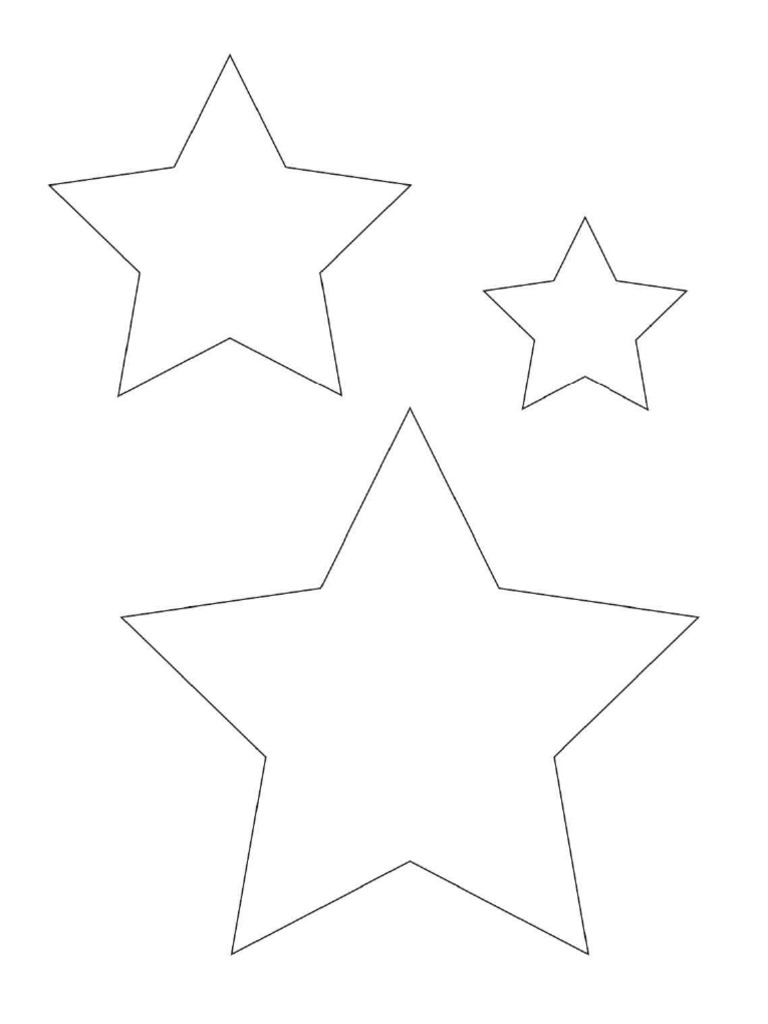 Moldes Estrellas | PDF