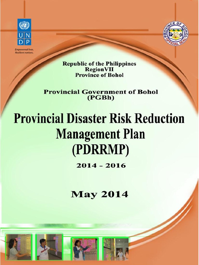 Bohol Provincial DRRM Plan 2014-2016 | PDF | Disaster Risk Reduction ...