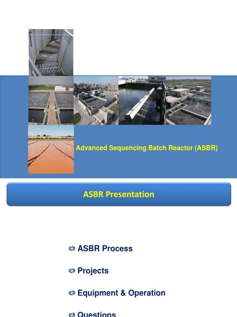 ASBR Presentation | PDF | Environmental Technology | Chemical Engineering