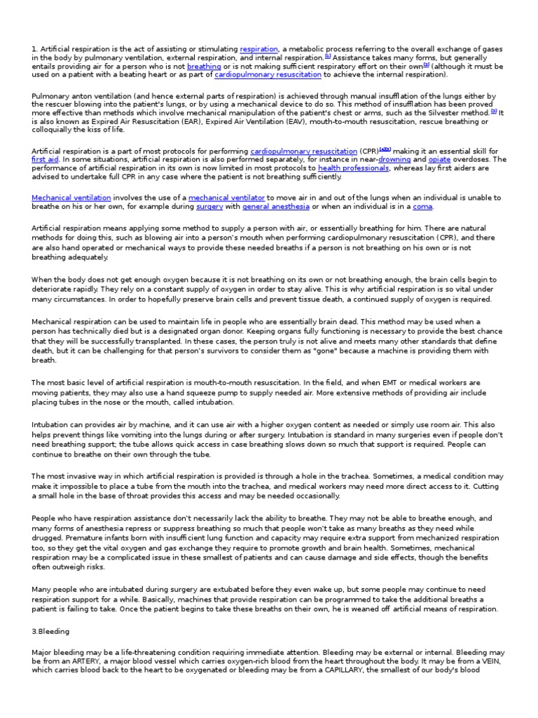 First Aid Assignment | PDF | Cardiac Arrest | Cardiopulmonary Resuscitation