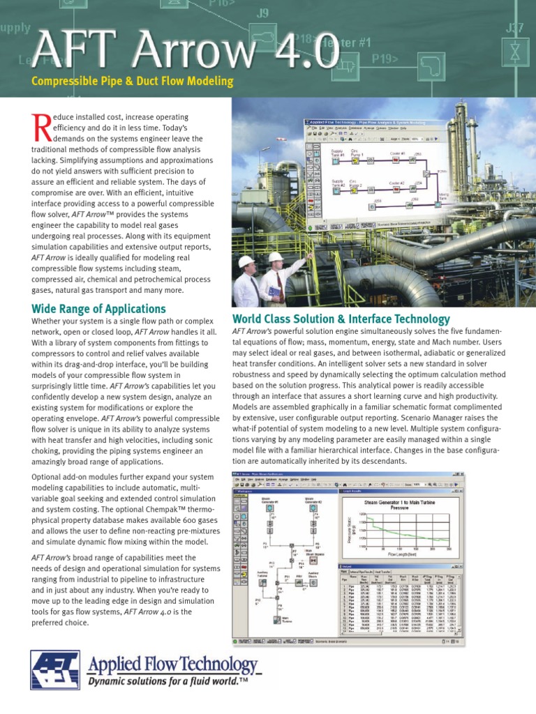AFT Arrow 4.0 | PDF | Gas Compressor | Heat Exchanger