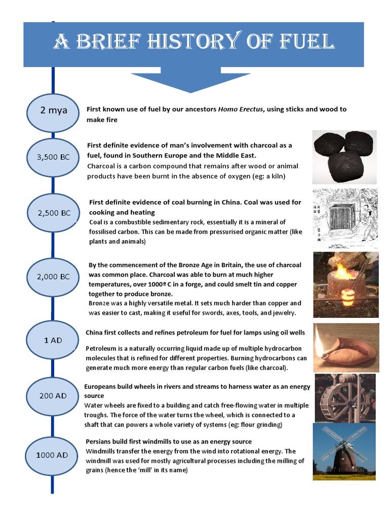 History of Fuel PDF | Download Free PDF | Fuels | Energy Development
