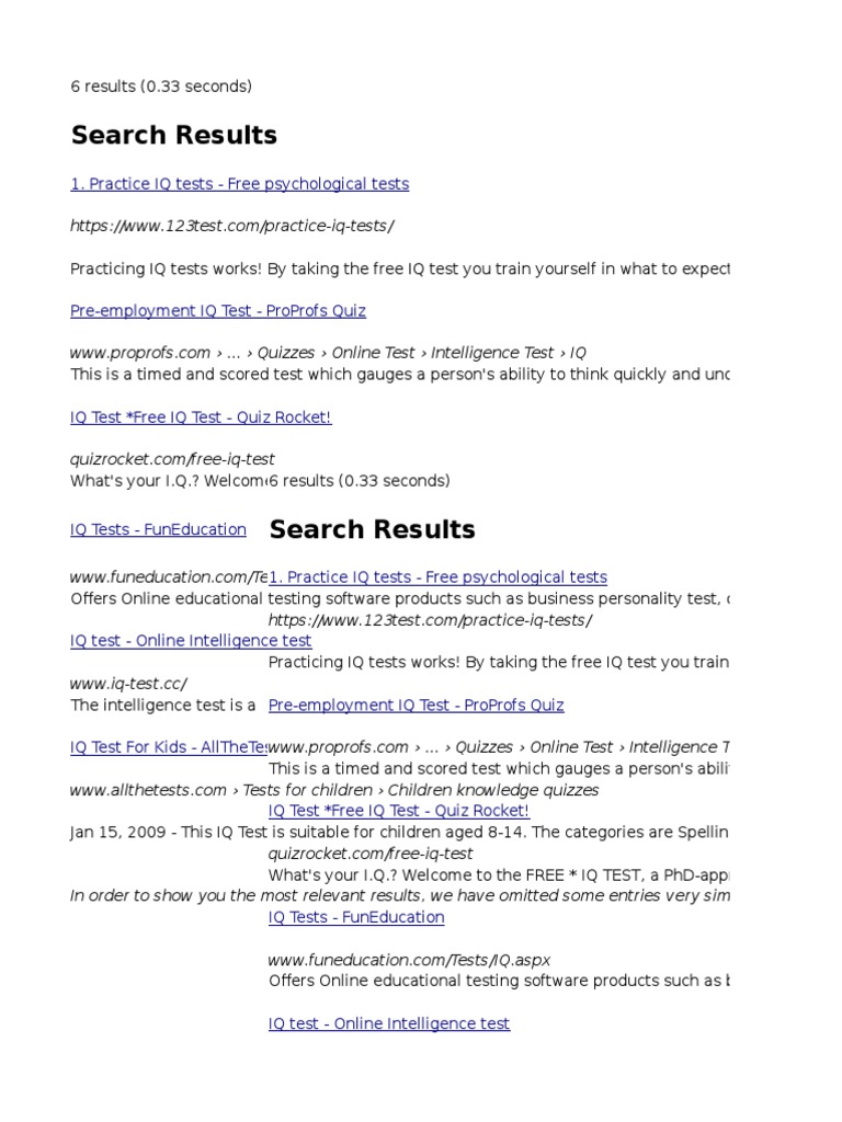 Rewjuafnawkjefauiwefhasdg4 Docs | PDF | Intelligence Quotient | Quiz