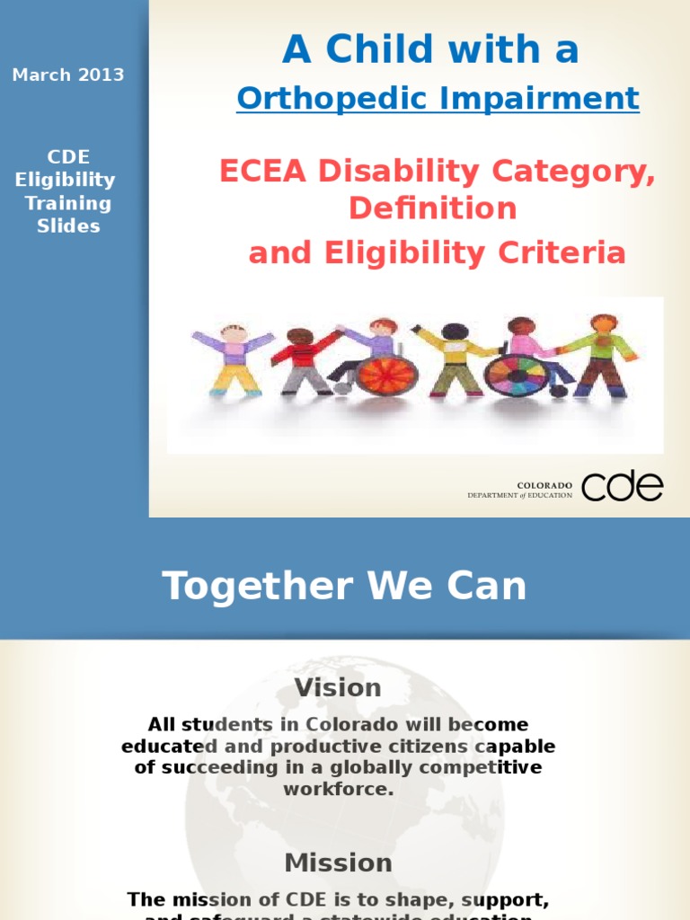 Orthopedic Impairment | PDF | Individualized Education Program ...