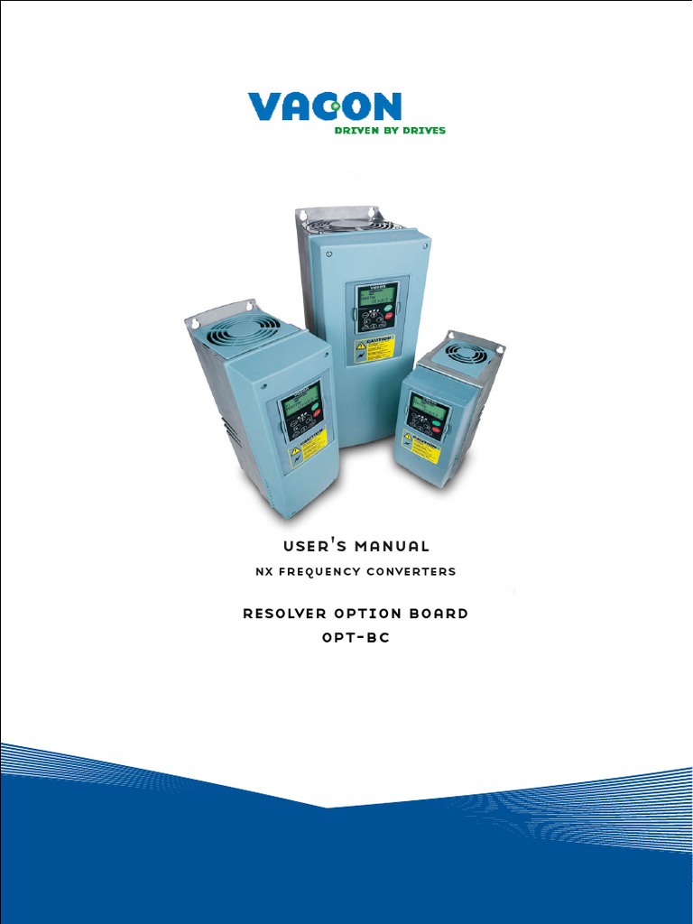 Vacon NXP OPT-BC Service Manual | PDF | Telecommunications Engineering ...