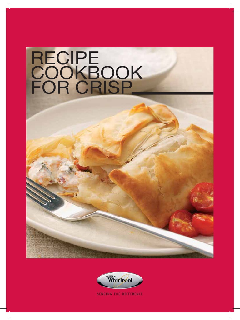 Crisp Cookbook Whirlpool | PDF | Hamburgers | Dough