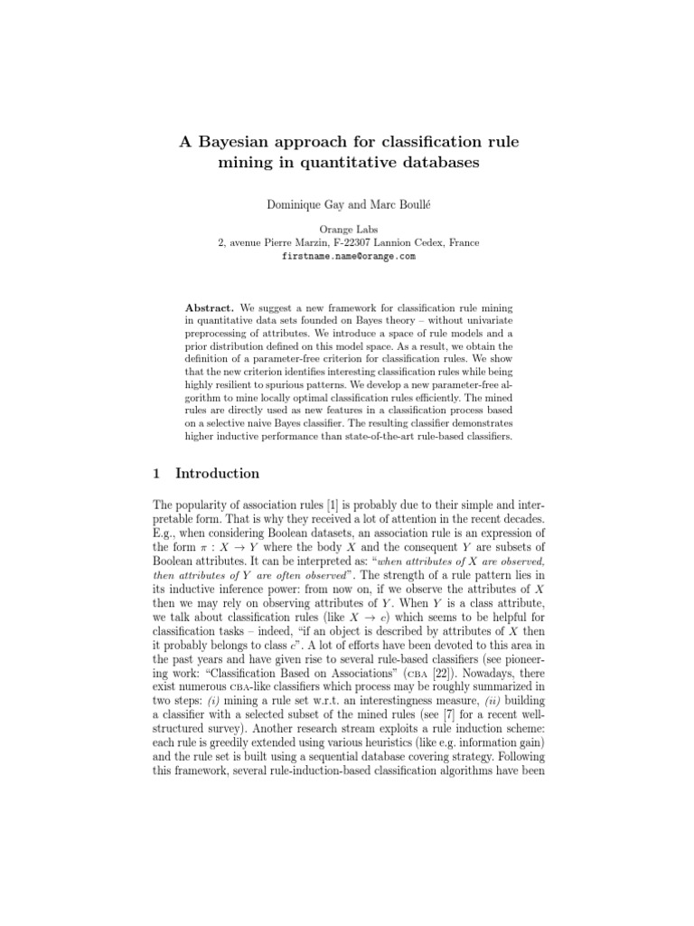 Bayesian Laws | PDF | Statistical Classification | Receiver Operating Characteristic