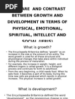 Principles of Growth and Development | PDF | Human Body | Developmental ...