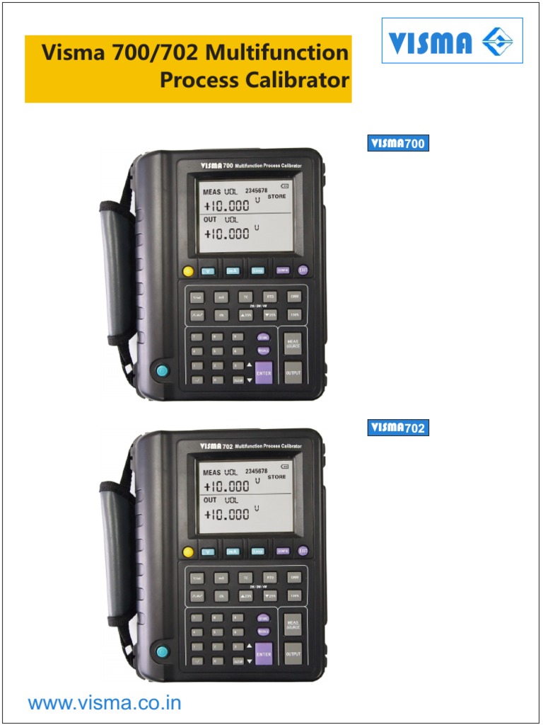 Multifunction Process Calibrator | PDF | Computers