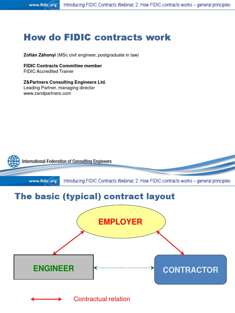 How Do FIDIC Contracts Work | PDF | Specification (Technical Standard ...