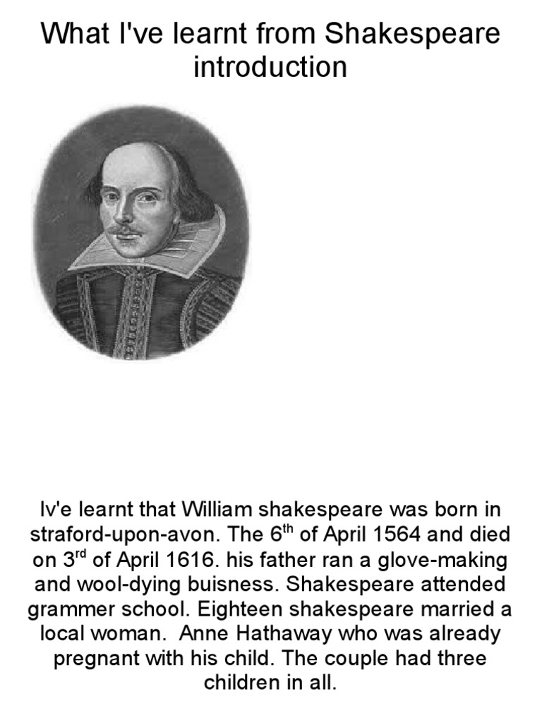 HWK Shakespere | PDF