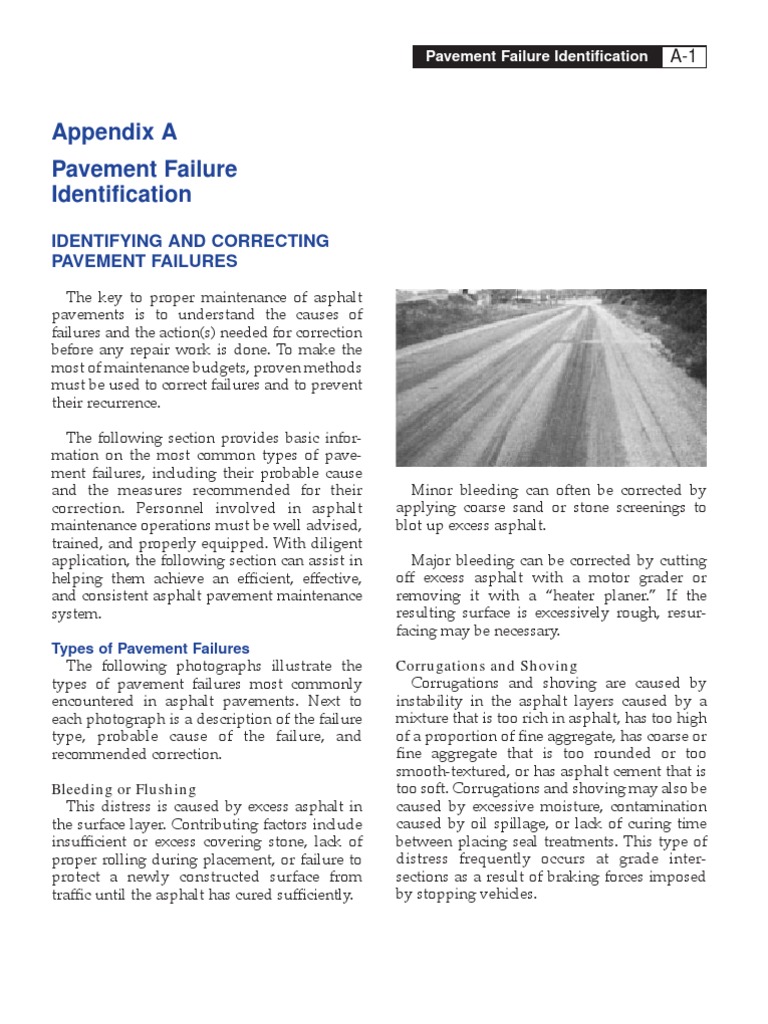 Asphalt Pavement Failure Guide | PDF | Road Surface | Road Infrastructure