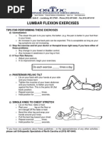 Williams Flexion Exercises | PDF