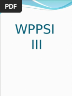 Wppsi Iii