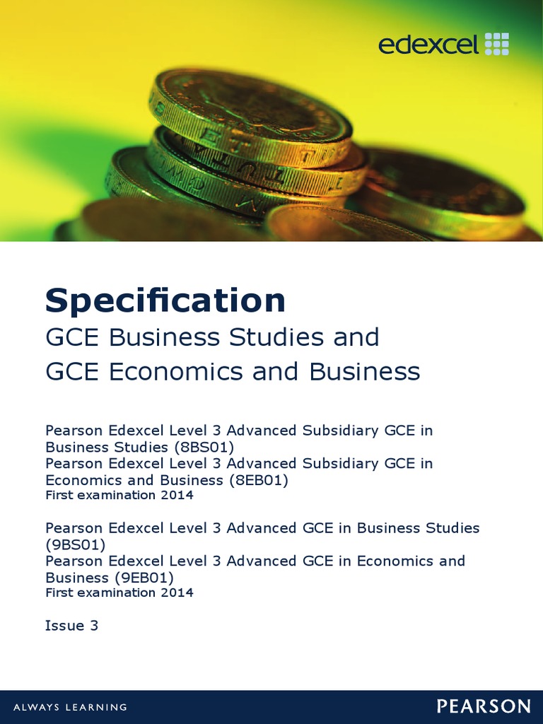 Business Studies Edexcel | PDF