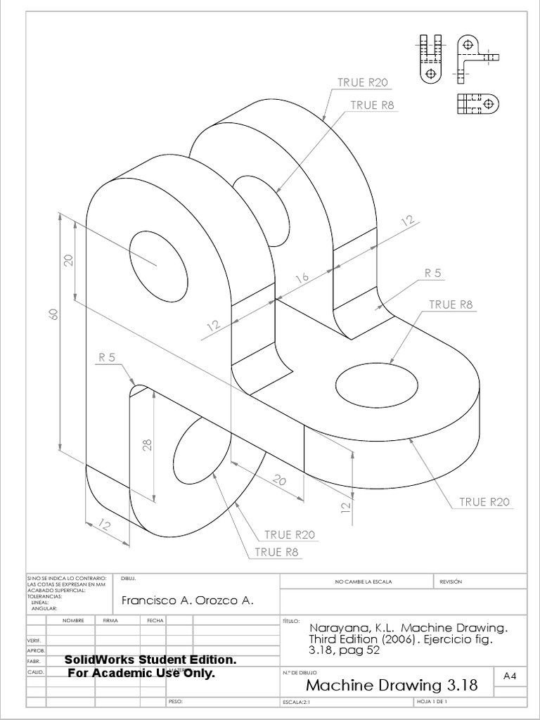 Machine Drawing | PDF