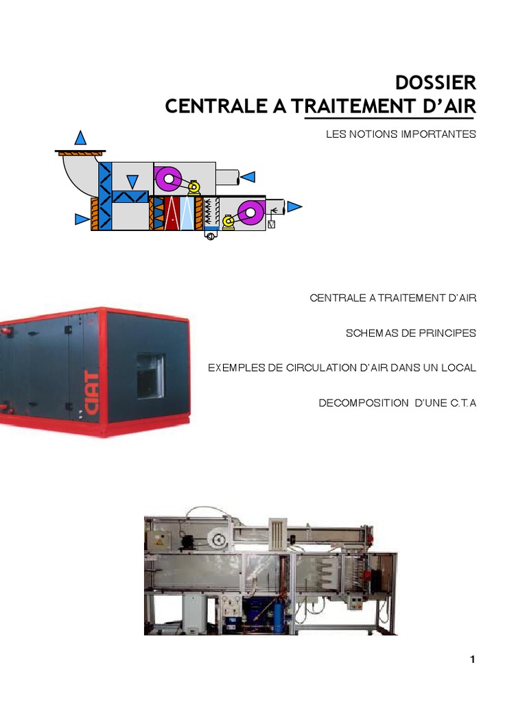 Fonctionnement des Centrales à Air | PDF | Sciences et mathématiques ...