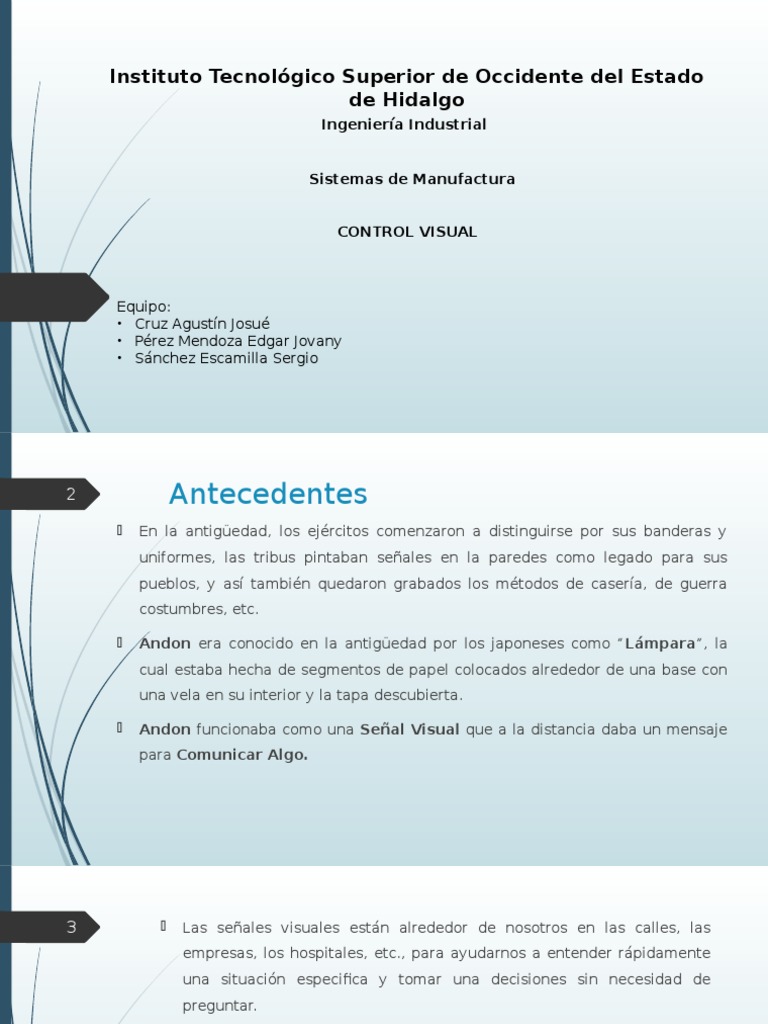 Control Visual | Amarillo | Calidad (comercial)