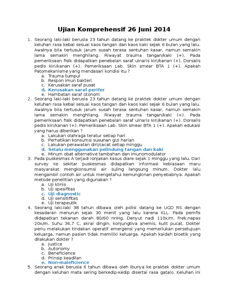 Agus Kompre Fix Juni | PDF