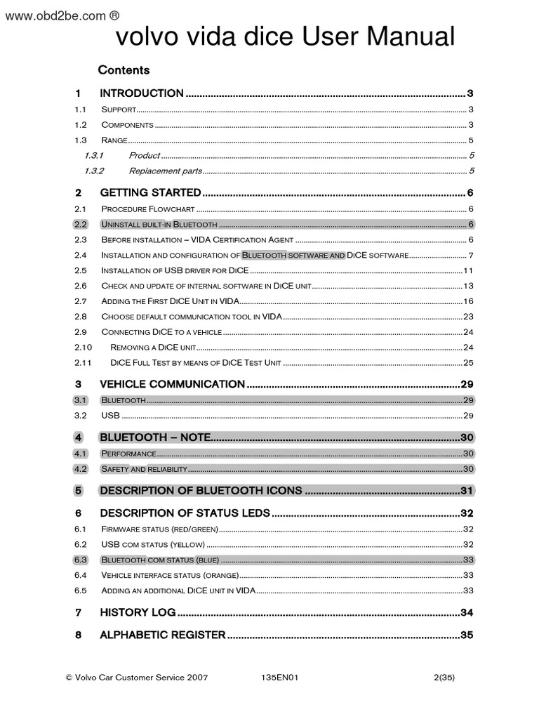 Volvo Vida Dice User Manual | PDF | Installation (Computer Programs ...