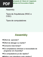 Tema 6 - Arquitetura CISC X RISC | PDF | Unidade central de ...