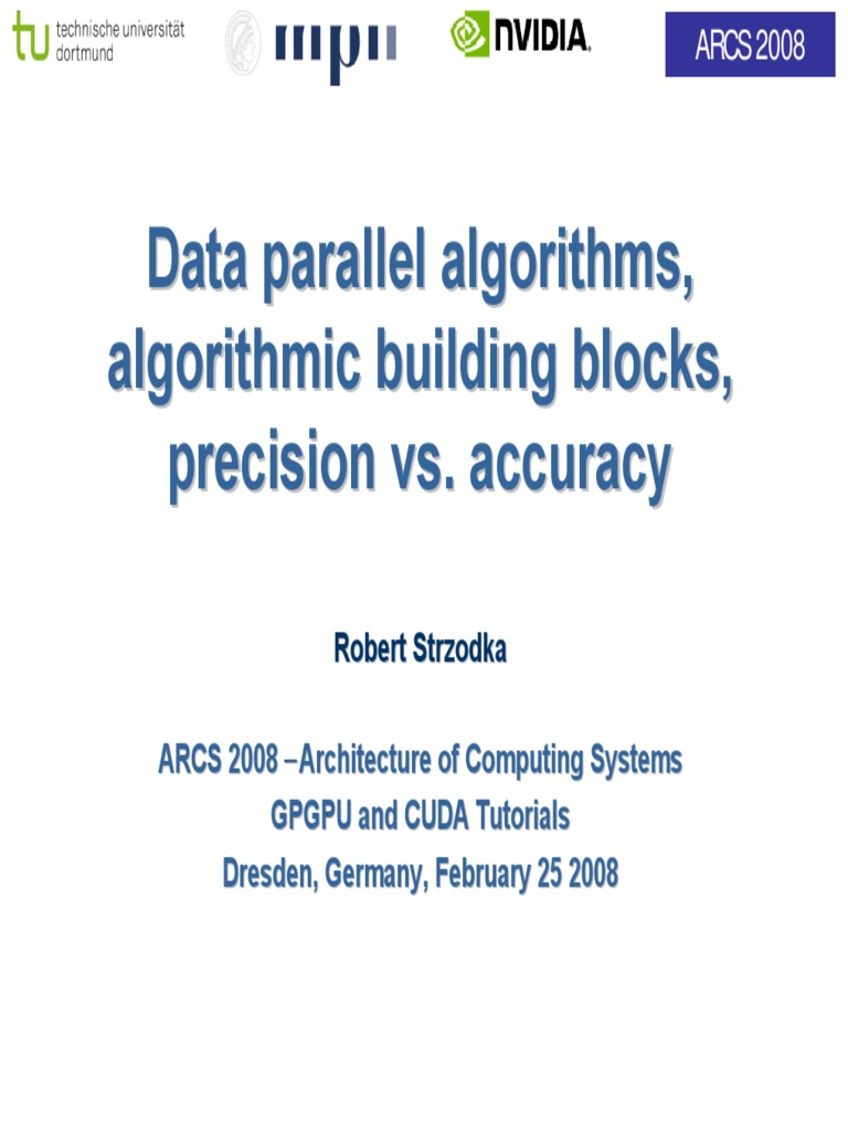 B1 Data Parallel | PDF | Parallel Computing | Computer Engineering