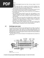 Centrifugal Pump Overhaul Procedure | PDF | Pump | Gas Technologies