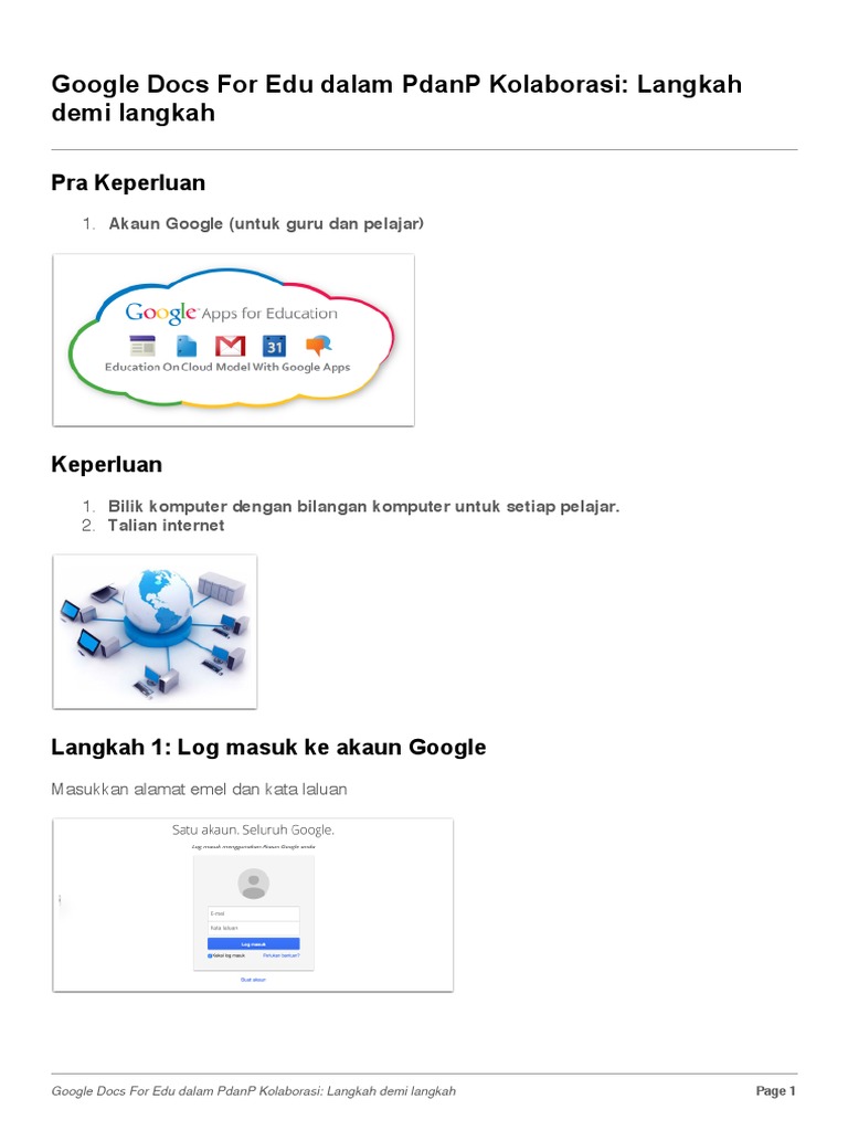 Google Docs For Edu: Pengenalan | PDF