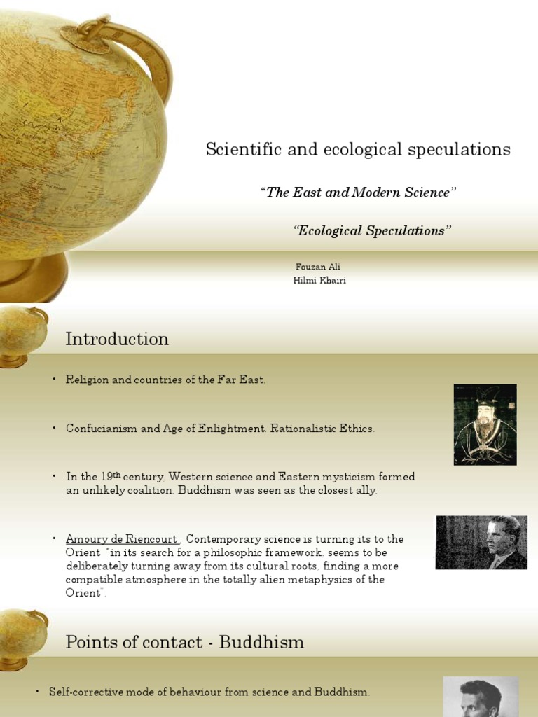Scientific and Ecological Speculation | PDF | Science | Ecology