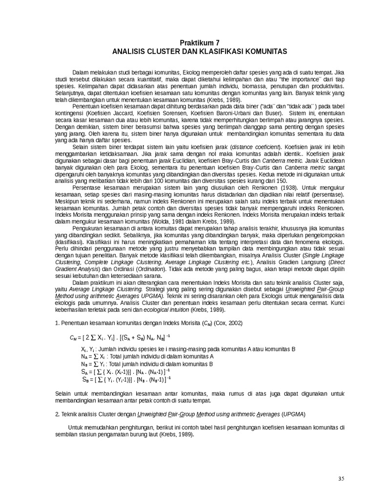 7 Analisis Cluster | PDF