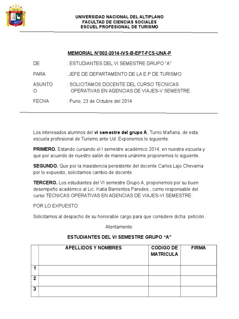 Modelo de Memorial | PDF