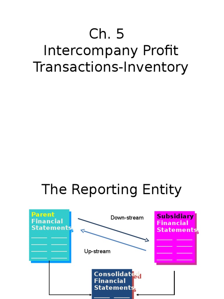 Intercompany Profit Transactions-Inventory | PDF | Inventory Valuation ...