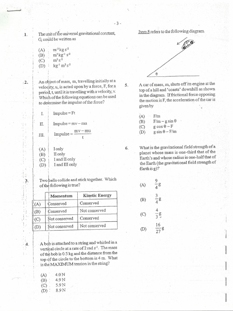 Cape Physics Unit 1 | PDF