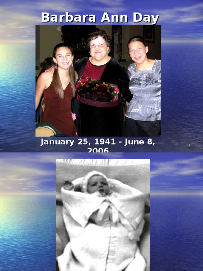 Barbara Ann Day: 1941-2006 Obituary | PDF