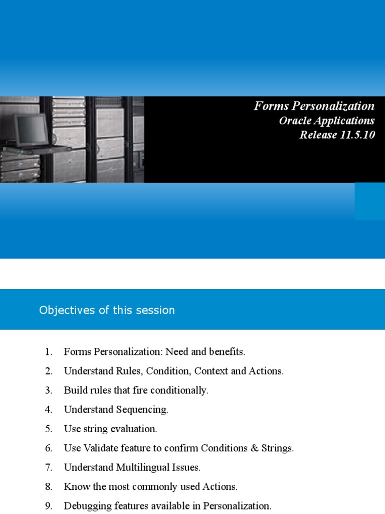 Oracle HRMS FORMS Personalization | PDF | Computing | Computer Programming
