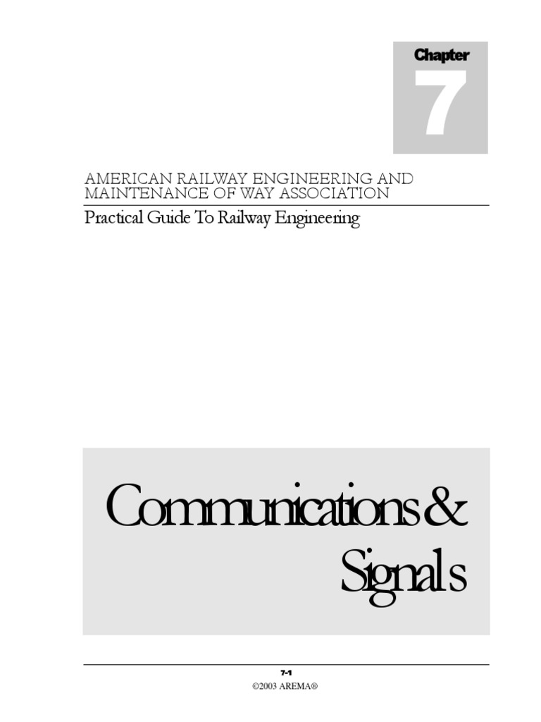 Chapter 7 - Communication and Signals | PDF | Rectifier | Relay