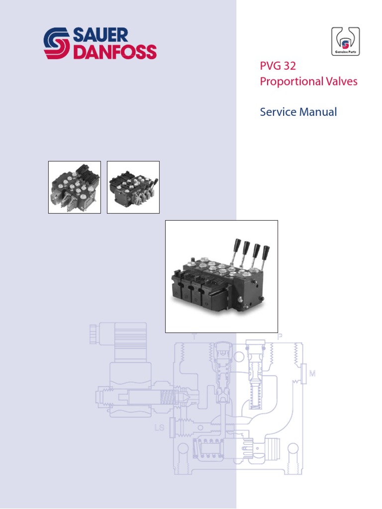 PVG 32 Proportional Valves Service Manual | PDF | Valve | Actuator