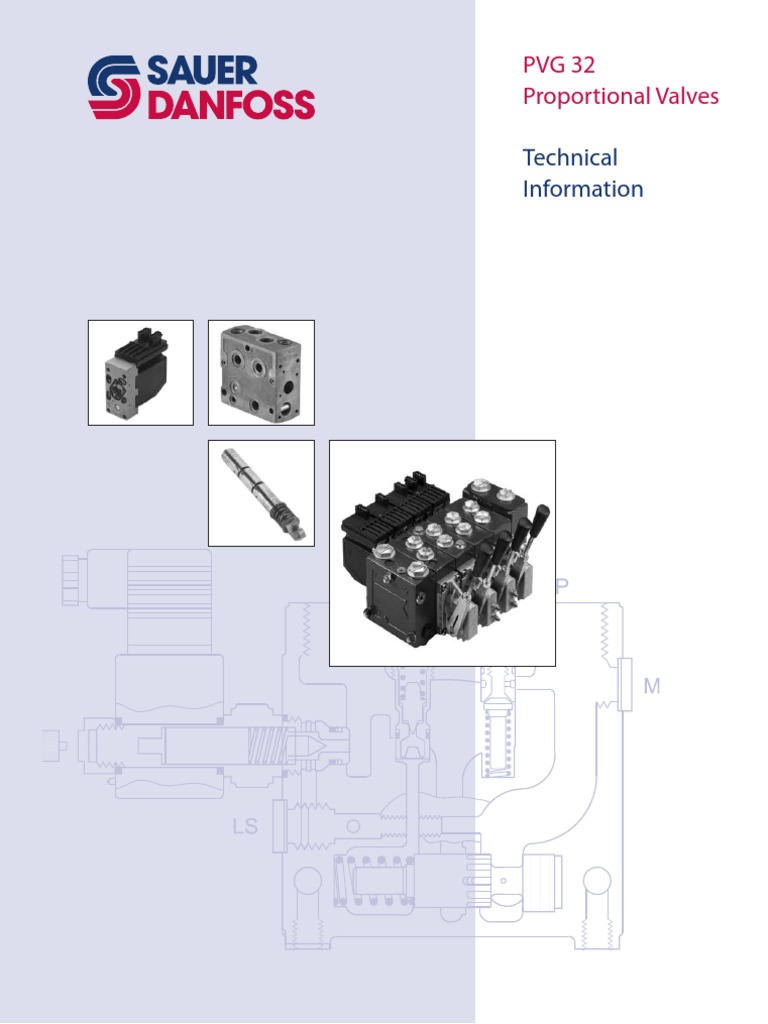 PVG 32 Proportional Valves Technical Information | PDF | Valve | Pump