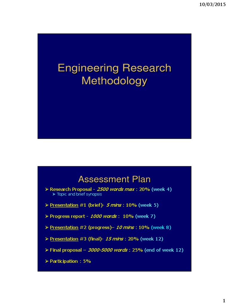 Engineering Research Proposal Guide | PDF | Hypothesis | Academic ...