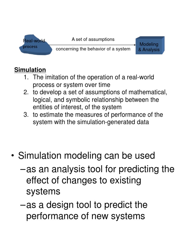 Simulation Modeling & Analysis Guide | PDF | Simulation | System