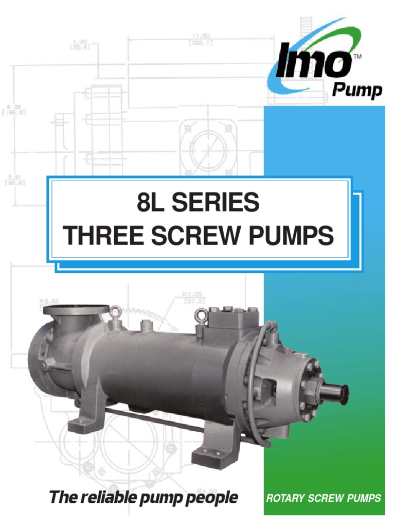Imo Pumps 8l Series | PDF | Fuel Oil | Pump