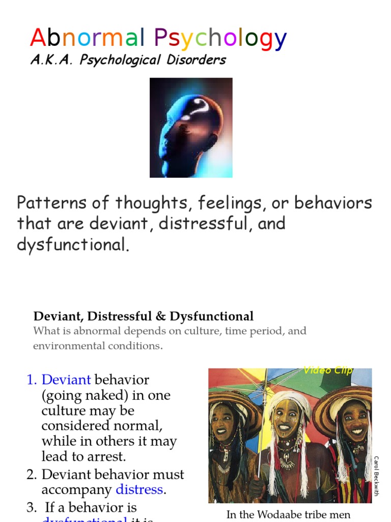 Understanding Psychological Disorders | PDF | Mental Disorder ...