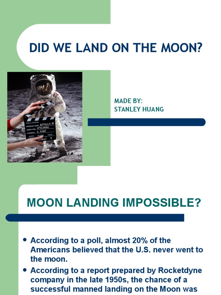 Did We Land On The Moon? | PDF | Moon Landing | Moon
