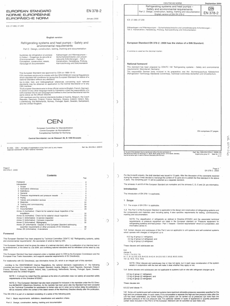 En 378-2 | PDF
