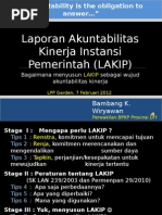 Apa Itu LAKIP Dan Mengapa Wajib Dibuat | PDF