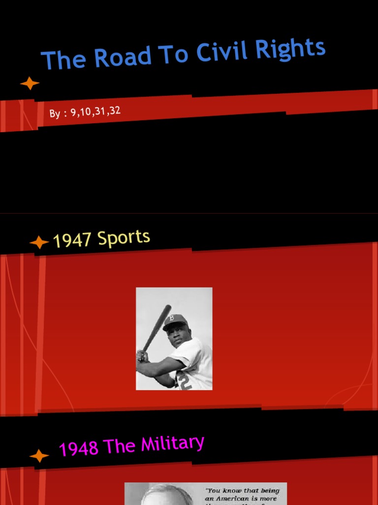 Road To Civil Rights | PDF