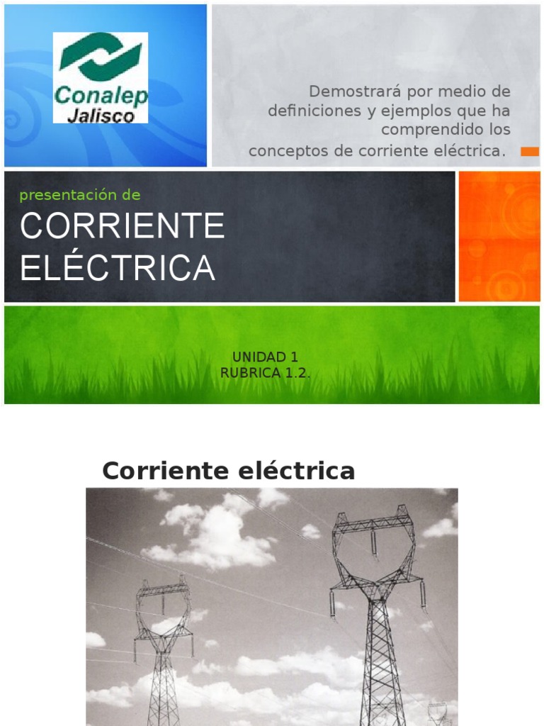 Conceptos Clave de Corriente Eléctrica | PDF | Resistencia Eléctrica y ...