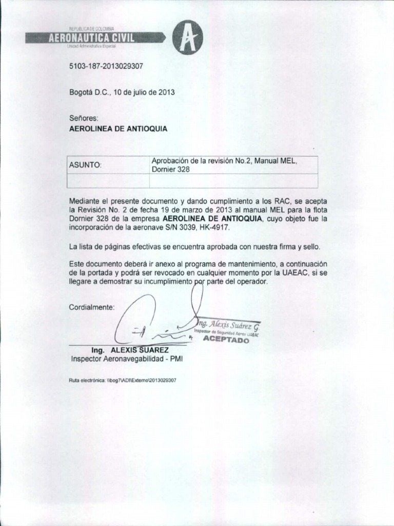 Minimum Equipment List MEL Dornier 328-100 PDF | PDF | Cockpit ...